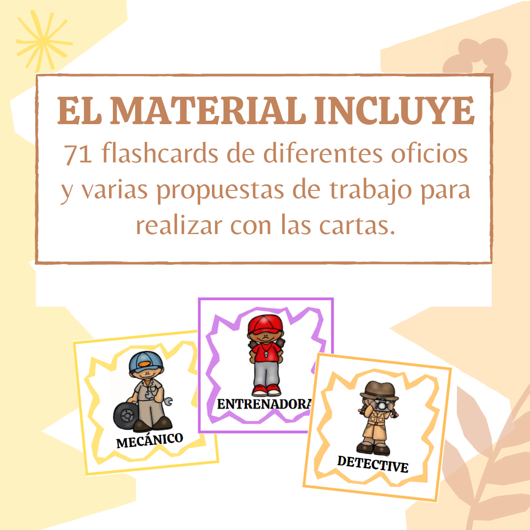 Flashcards oficios y profesiones :: La clase de NP